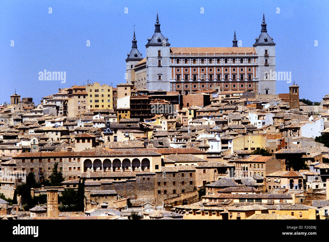Alcázar of Toledo. Spain. Europe Stock Photo - Alamy