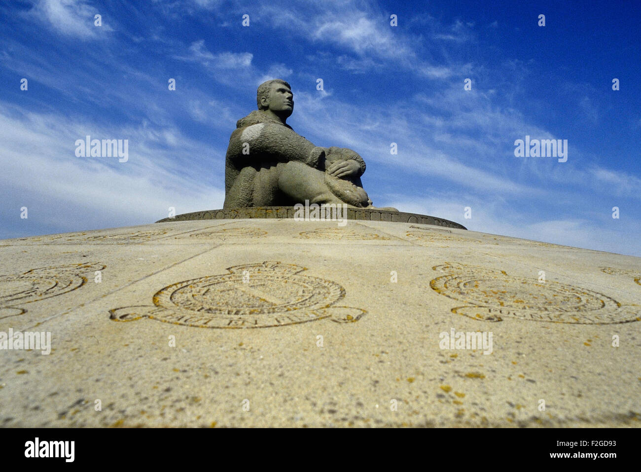 Battle of Britain memorial. Folkestone, Kent. England. UK Stock Photo ...