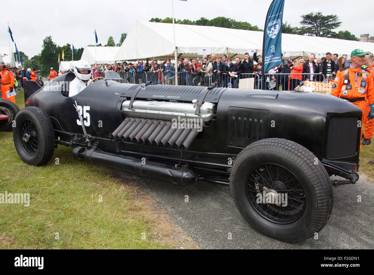 Cholmondeley Pageant of Power. A 1930 Packard Bentley 42ltr, at the ...