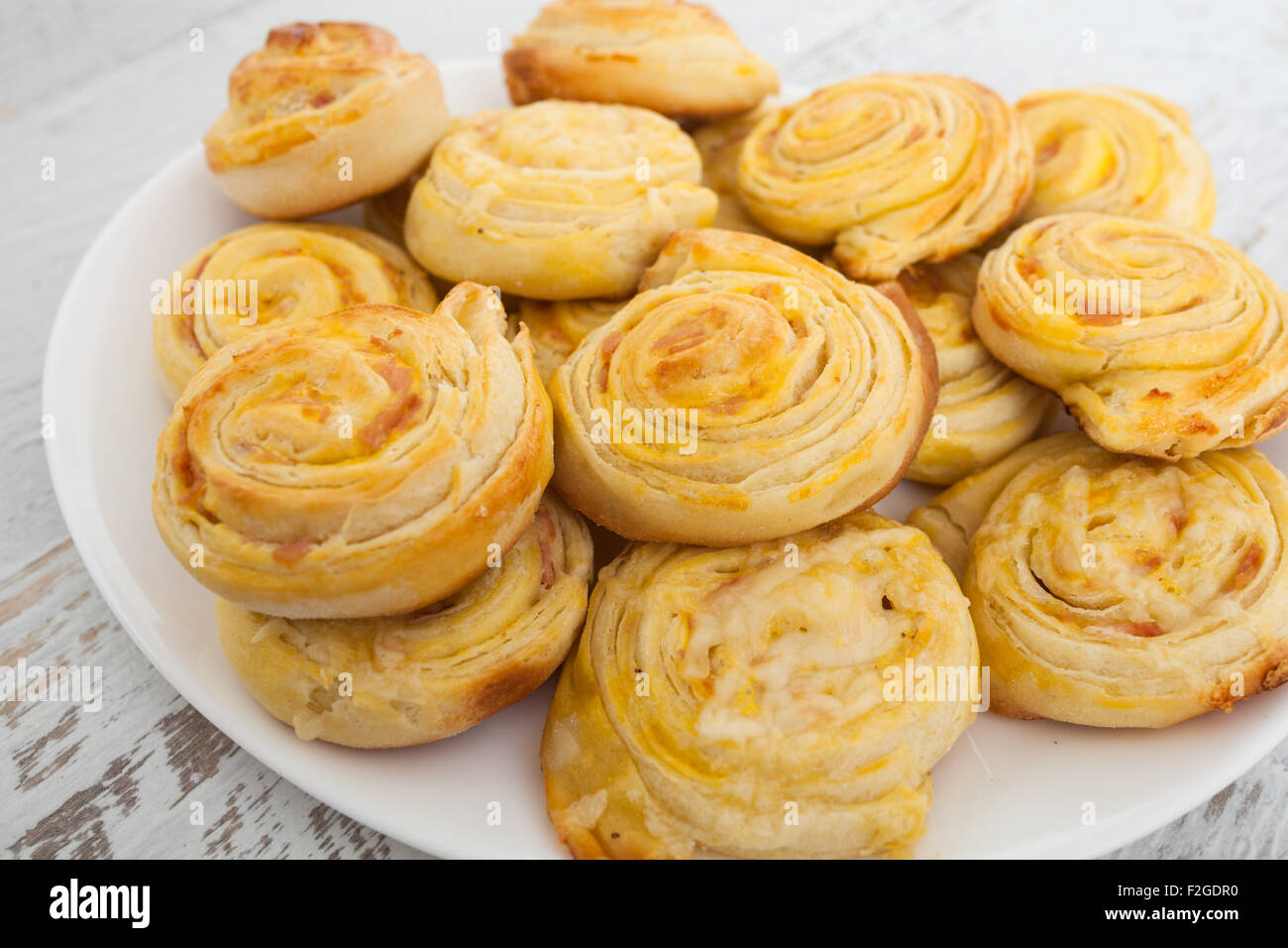 Pastry with cheese Stock Photo - Alamy