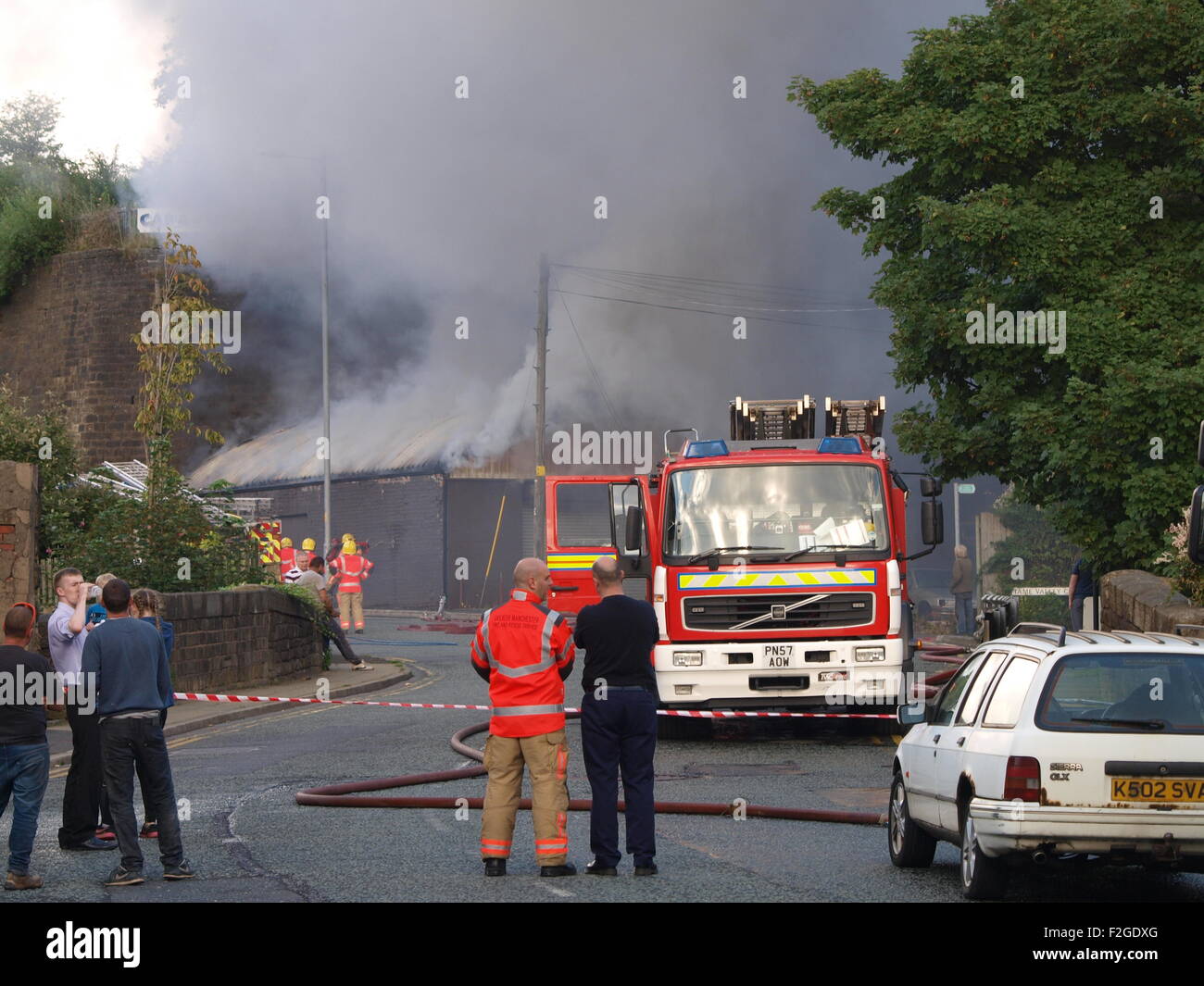 Greater manchester fire and rescue engine hi-res stock photography and ...