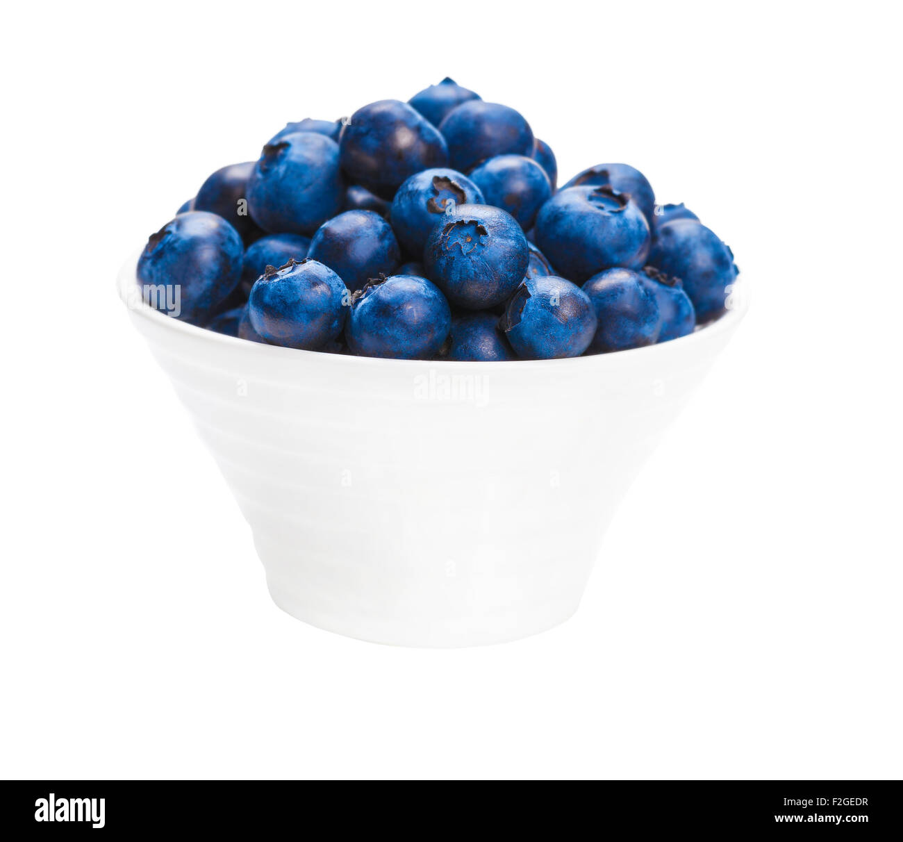 Heap ripe blueberries in Cut Out Stock Images & Pictures - Alamy