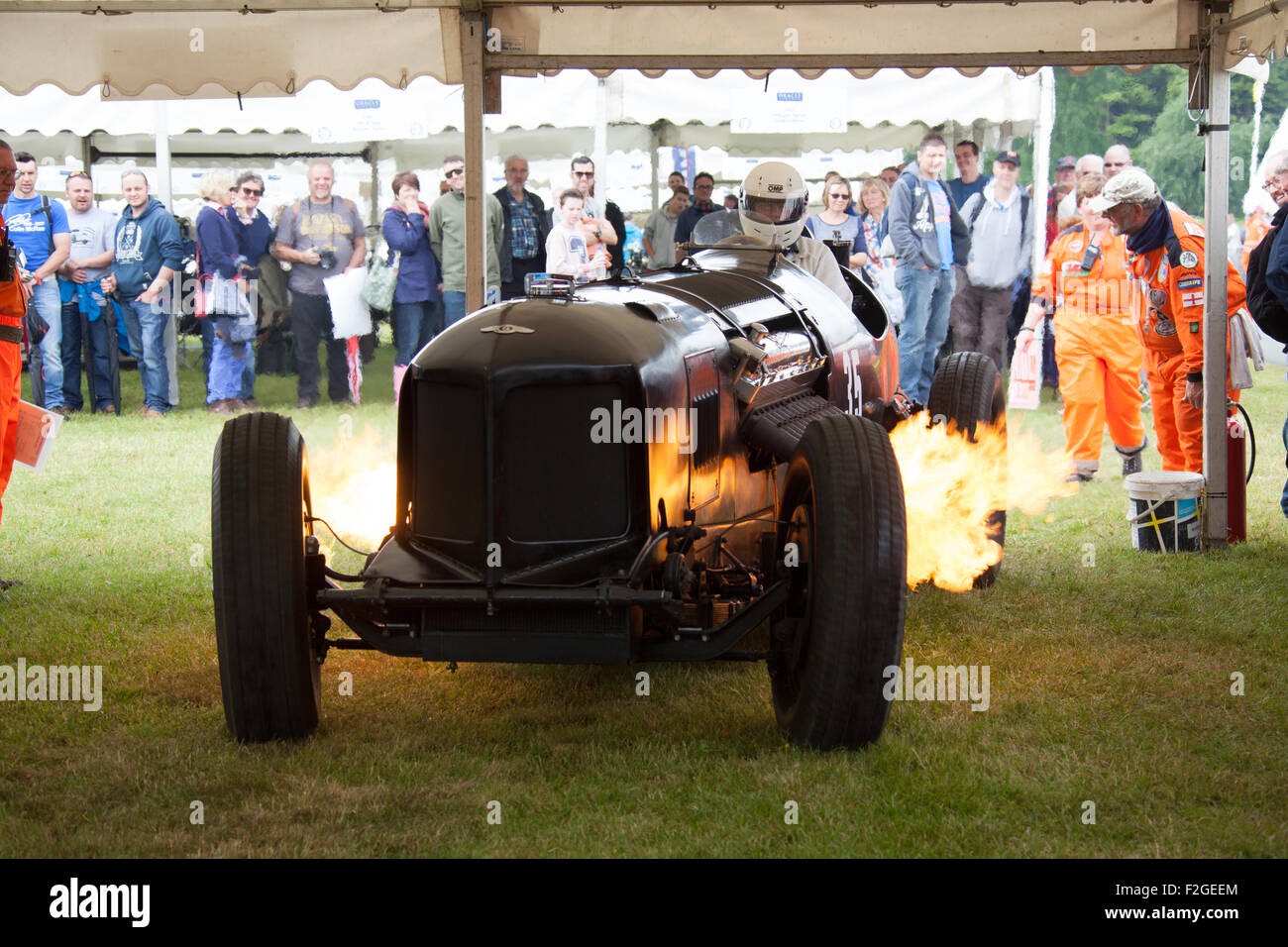 Cholmondeley Pageant of Power. A 1930 Packard Bentley 42ltr, after ...
