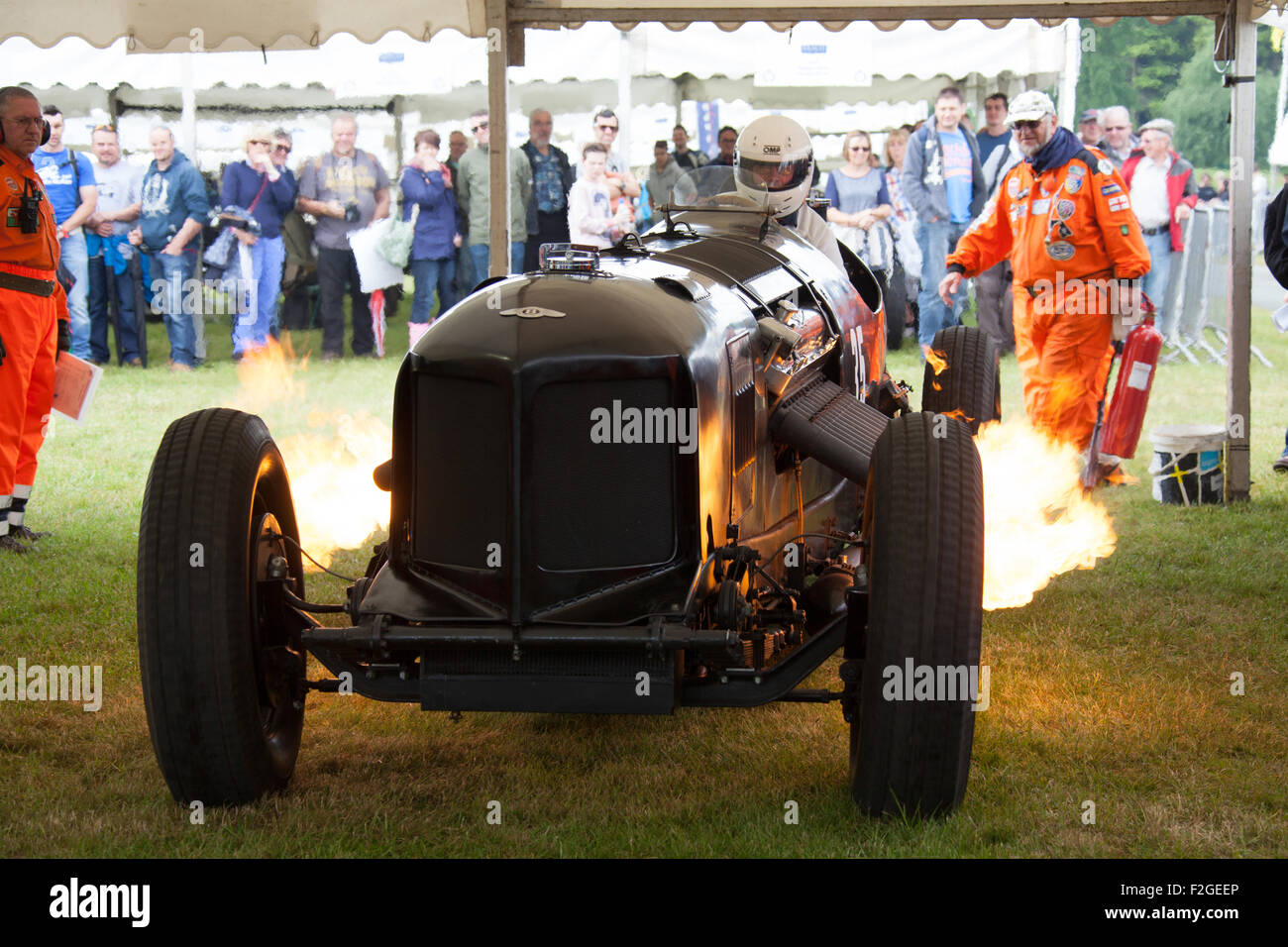 Cholmondeley Pageant of Power. A 1930 Packard Bentley 42ltr, after ...