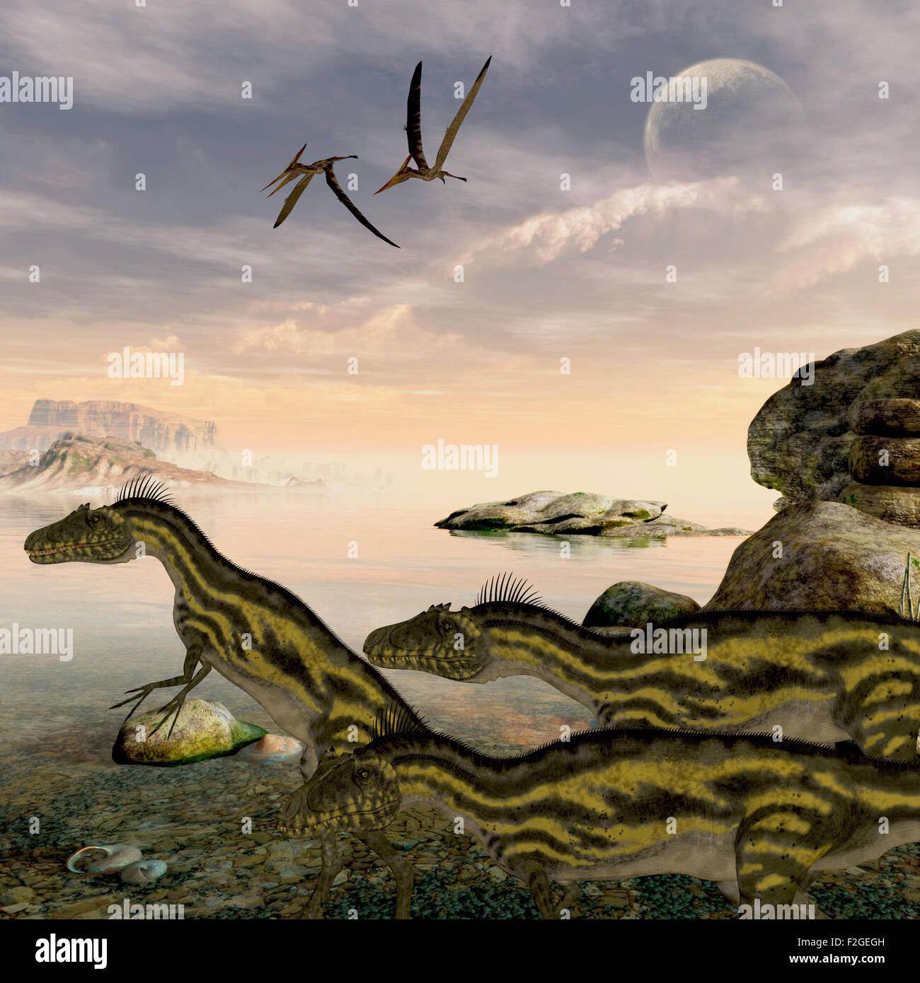 Flying reptiles hi-res stock photography and images - Alamy