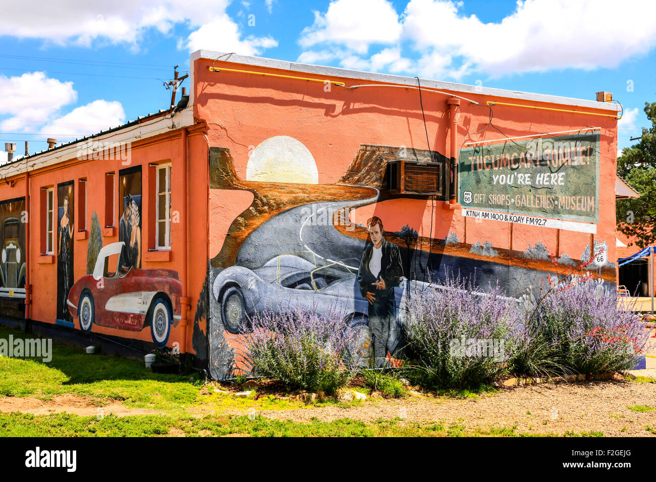 Route 66 art artwork hi-res stock photography and images - Alamy