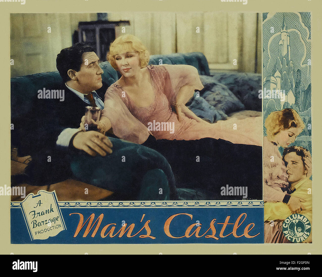 Man's Castle 03 - Movie Poster Stock Photo - Alamy