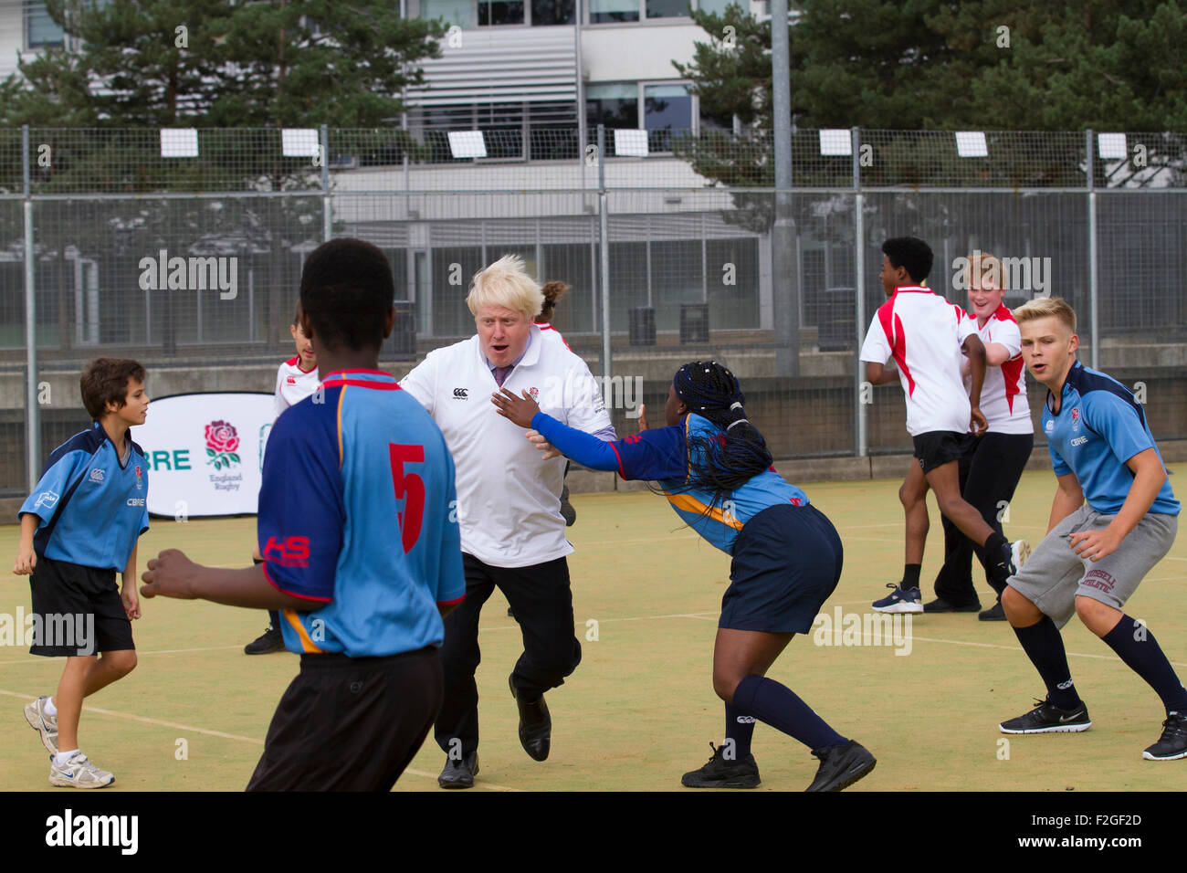 Boris johnson school rugby hi-res stock photography and images - Alamy