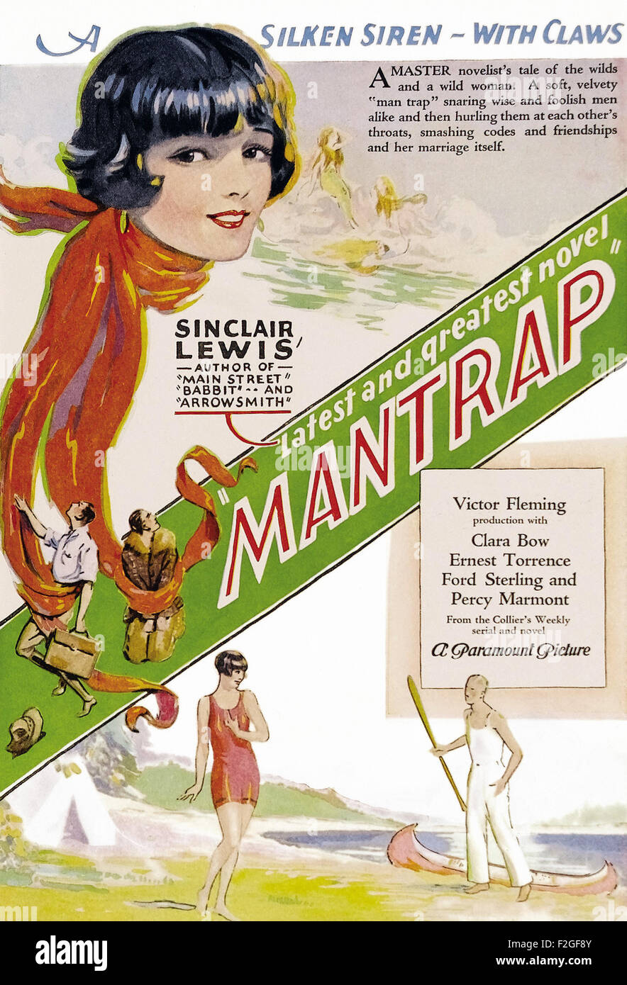 Mantrap (1926) 01 - Movie Poster Stock Photo - Alamy
