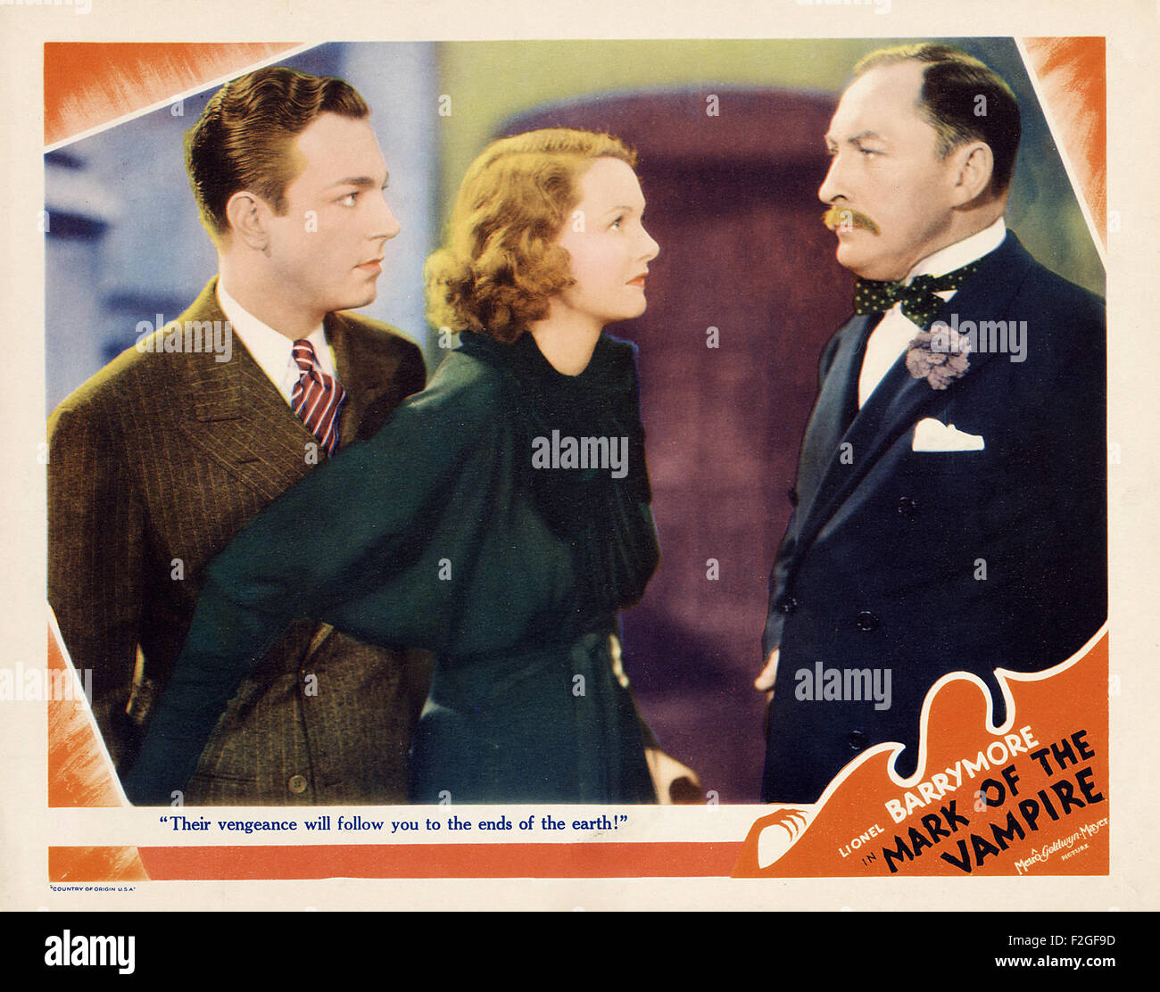 Mark of the Vampire 07 - Movie Poster Stock Photo - Alamy