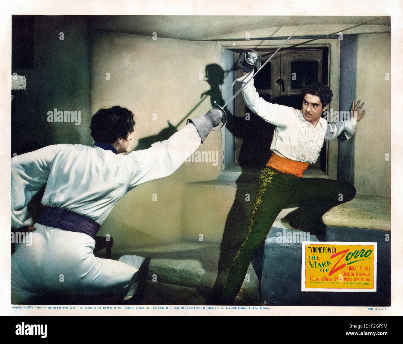 Mark of zorro poster hi-res stock photography and images - Alamy