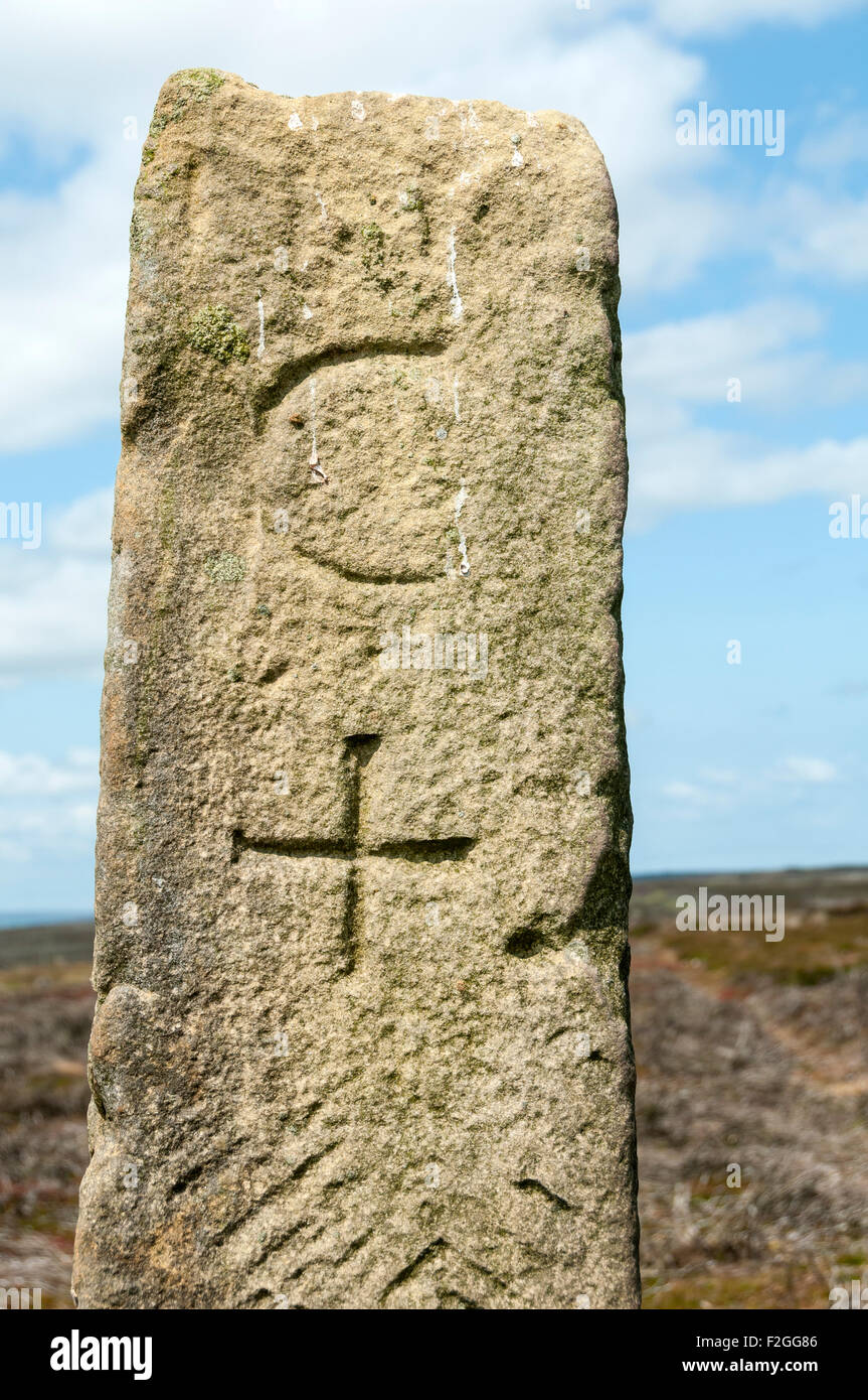 Ancient boundary stone hi-res stock photography and images - Alamy