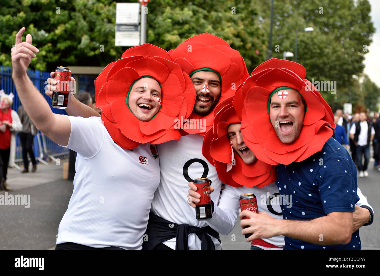 England rugby red rose hi-res stock photography and images - Alamy