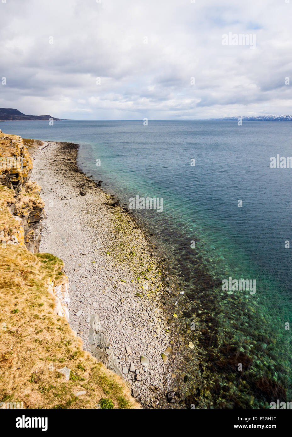 Shoreline of the Arctic Ocean Stock Photo - Alamy