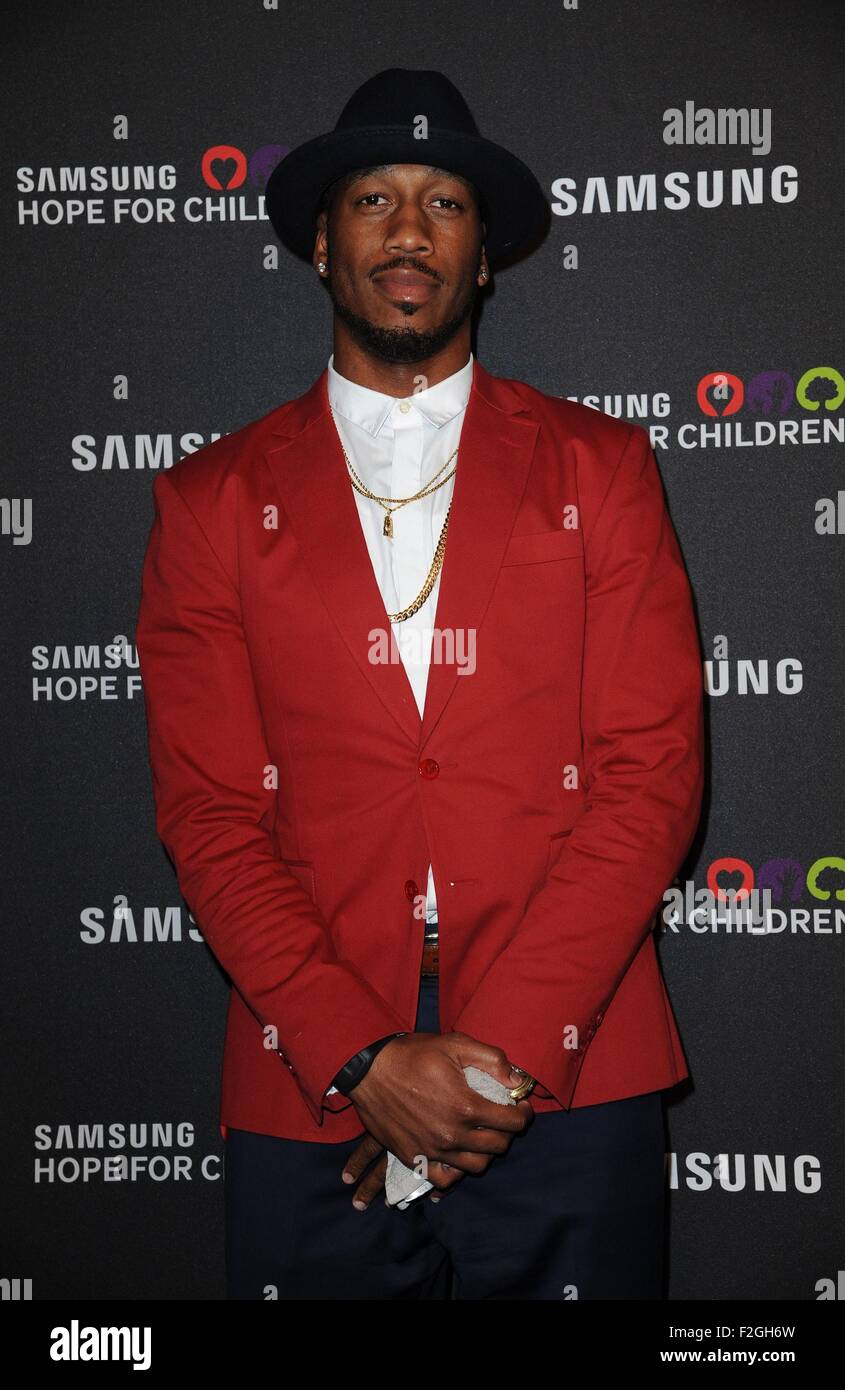 Rueben Randle at arrivals for Samsung Hope for Children Gala 2015 ...