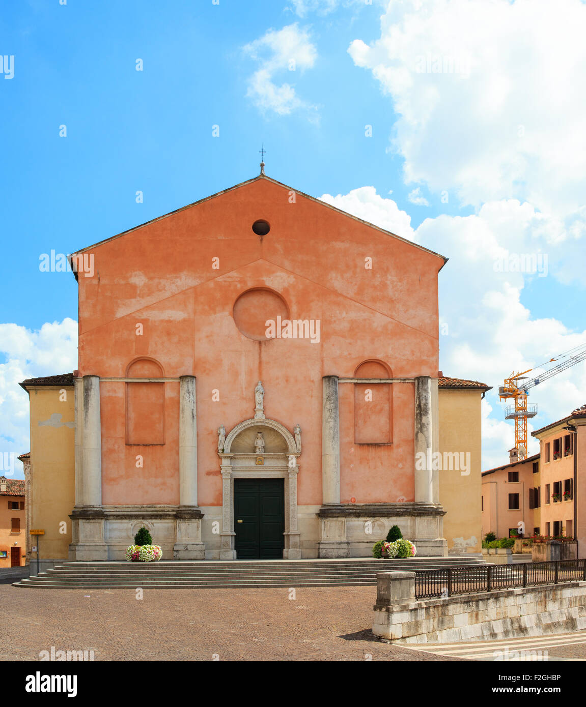 View of Duomo di San Marco in Pordenone Stock Photo - Alamy