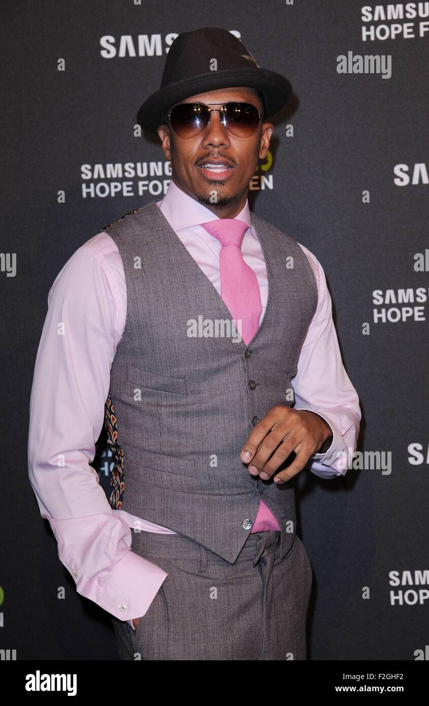 Nick Cannon at arrivals for Samsung Hope for Children Gala 2015 ...