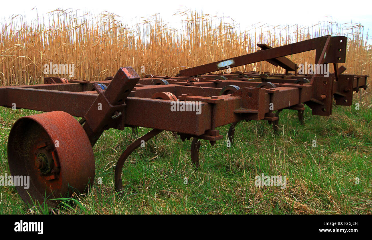 Rough surface soil harrowing fields hi-res stock photography and images ...