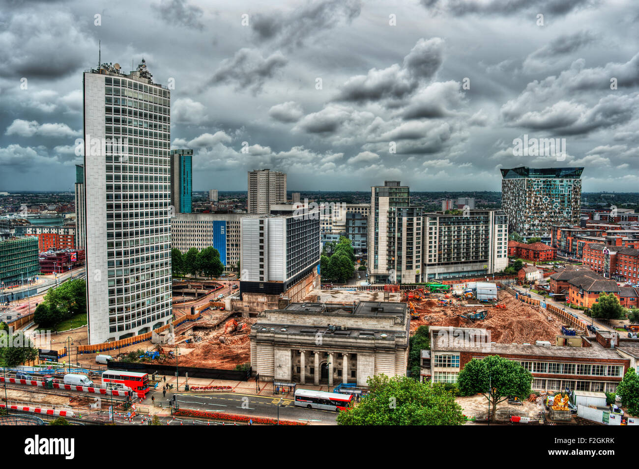 Birmingham cityscape hi-res stock photography and images - Alamy