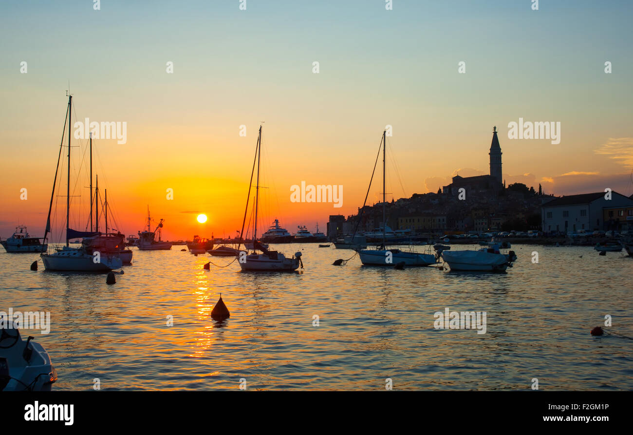 View of the adriatic sea at rovinj hi-res stock photography and images ...