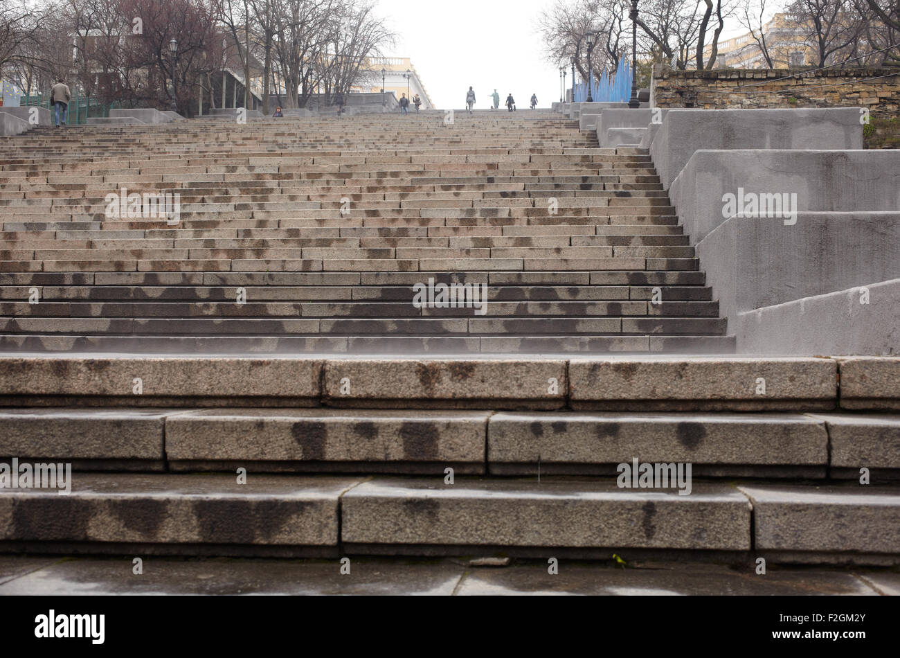View of the Potemkin steps in Odessa, Ukraine Stock Photo - Alamy