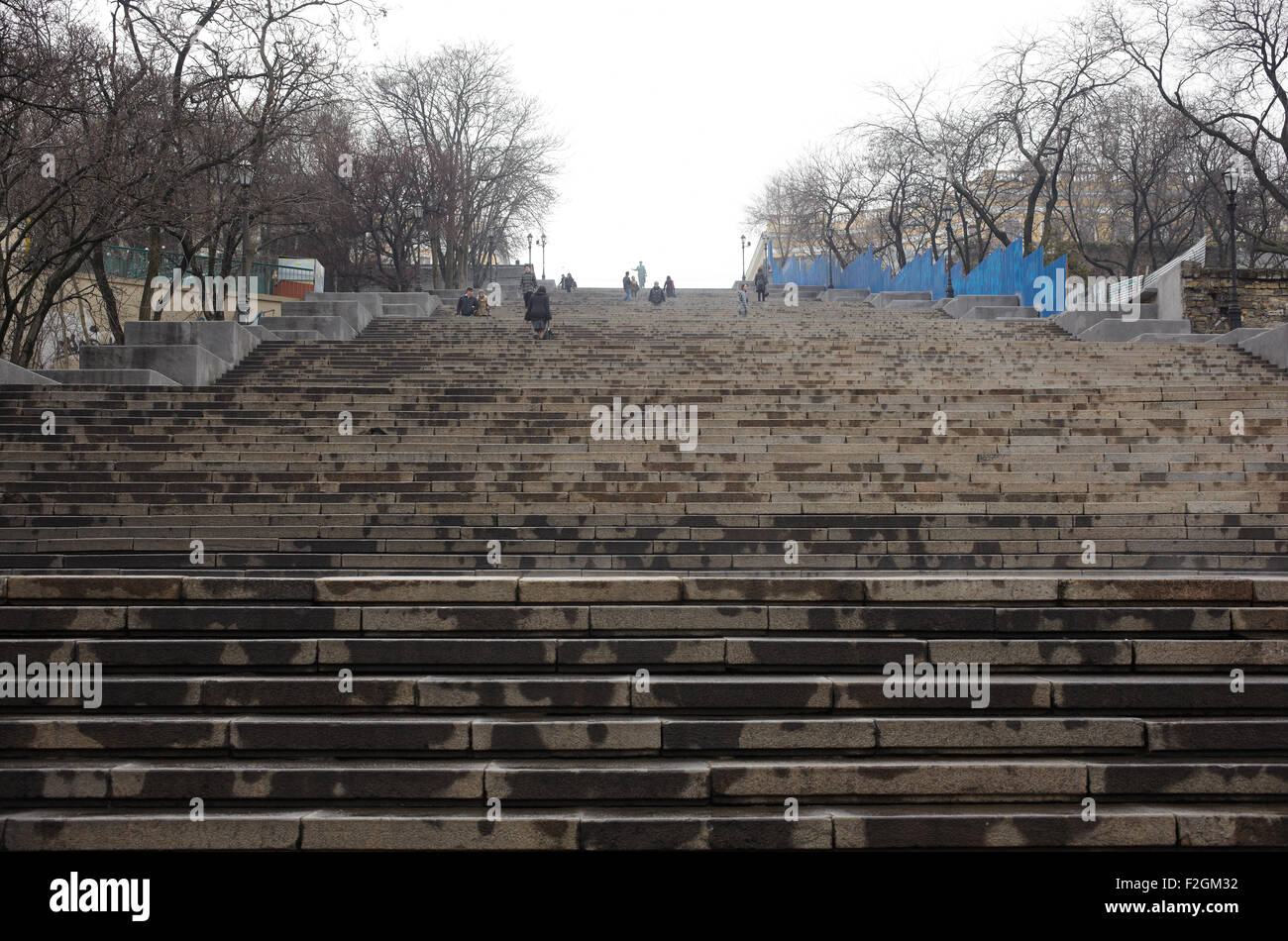 View of the Potemkin steps in Odessa, Ukraine Stock Photo - Alamy