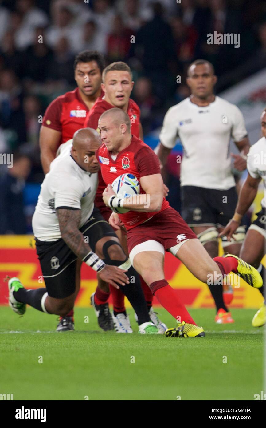 Twickenham, London, UK. 18th Sep, 2015. Rugby World Cup. England versus ...