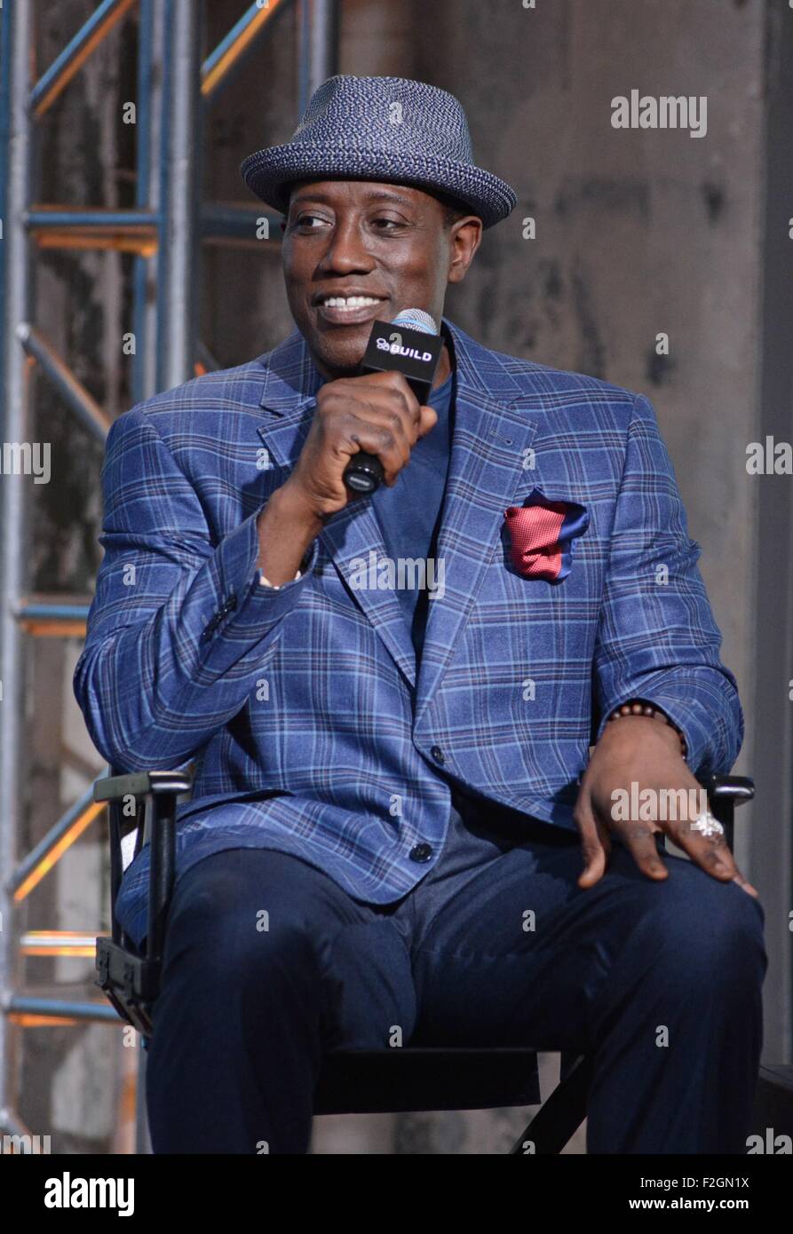 New York, NY, USA. 18th Sep, 2015. Wesley Snipes in attendance for AOL ...