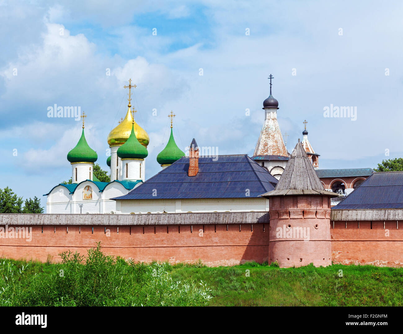 Monastery of Saint Euthymius Wall, UNESCO World Heritage Site, Suzdal ...