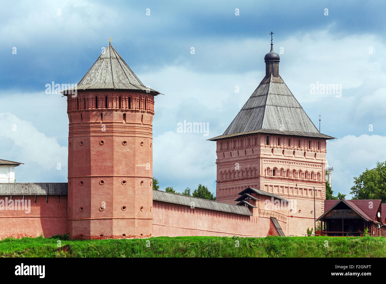 Monastery of Saint Euthymius Wall, UNESCO World Heritage Site, Suzdal ...