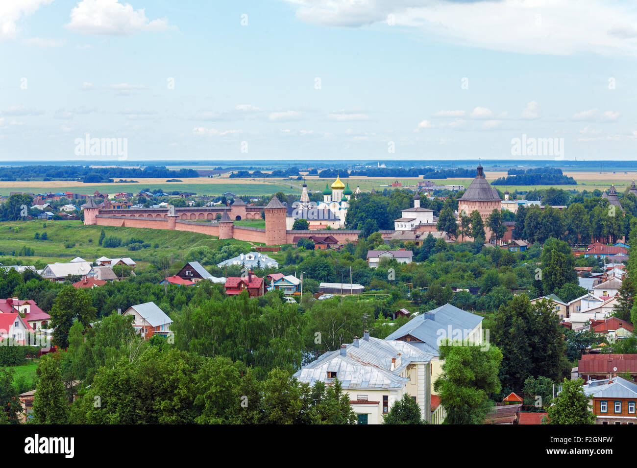 Monastery of Saint Euthymius Wall, UNESCO World Heritage Site, Suzdal ...
