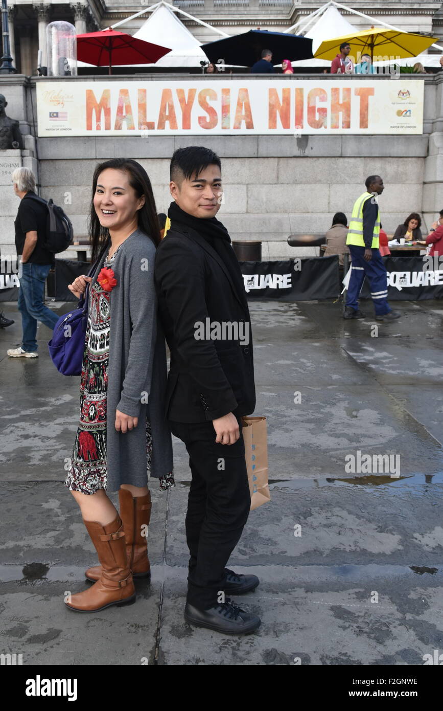 London, UK. 18th September, 2015. The cultural of Malaysia was ...