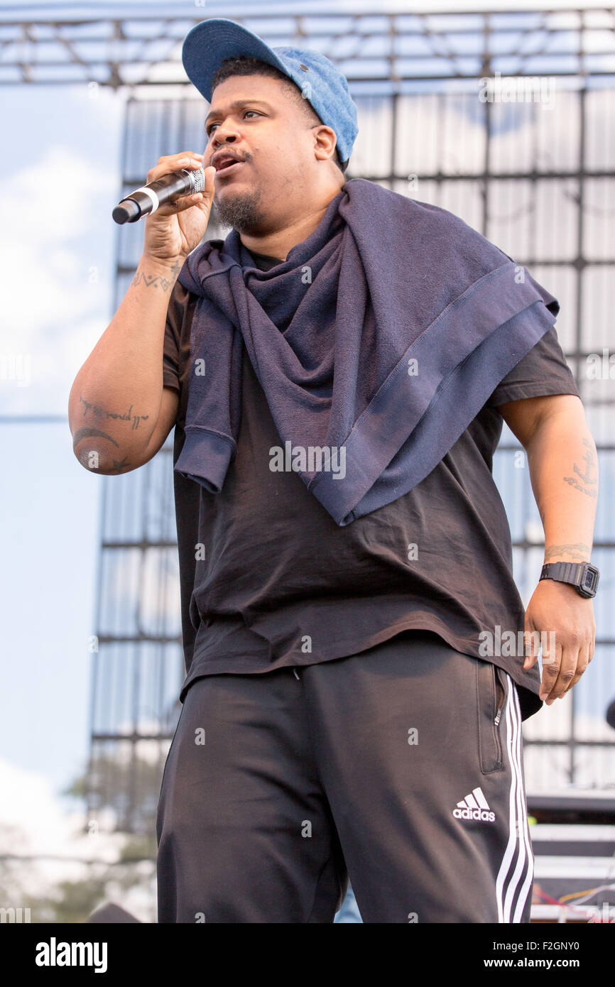 Chicago, Illinois, USA. 13th Sep, 2015. Singer DAVID JUDE JOLICOUER ...