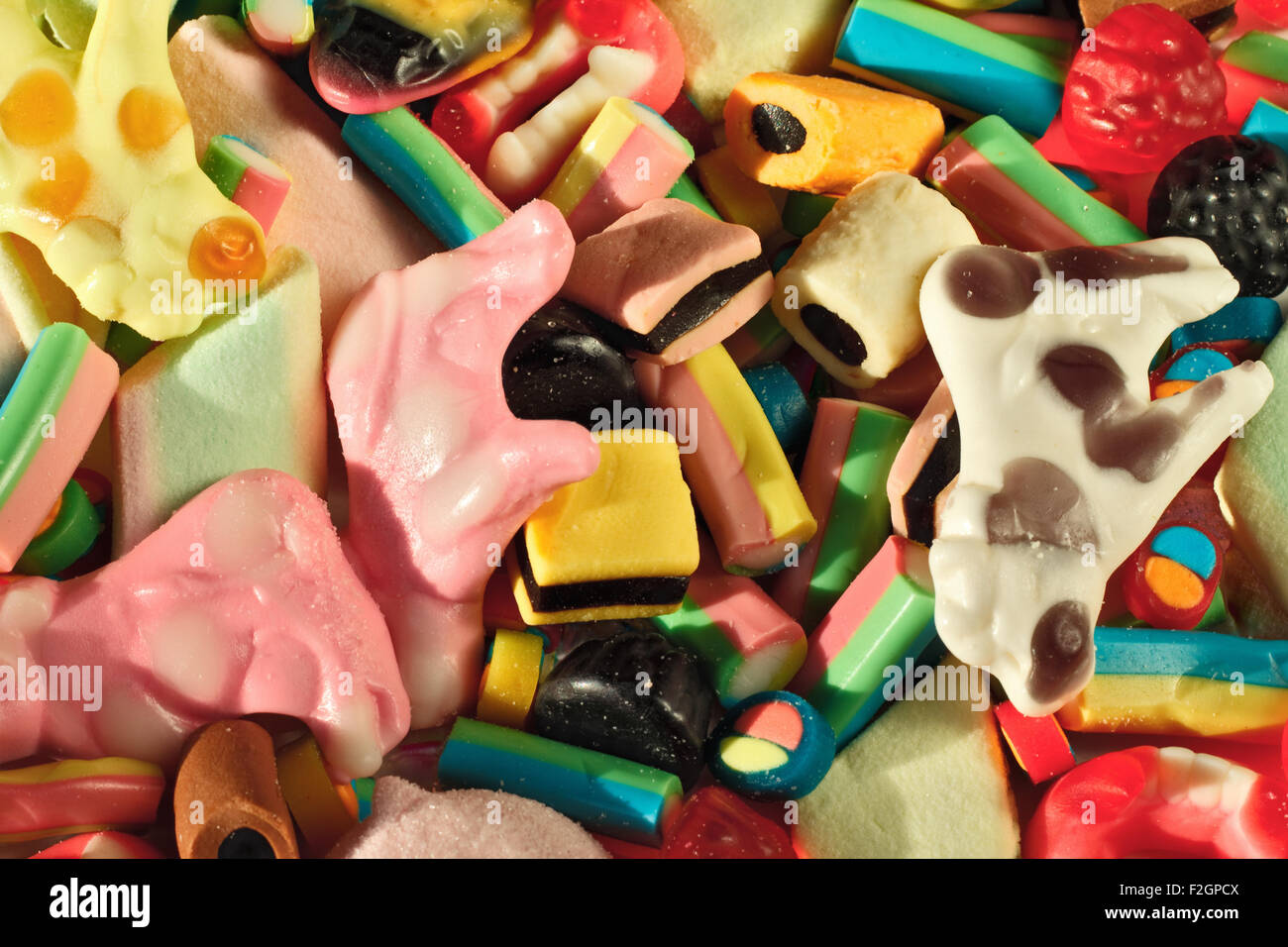 multicolor jelly background Stock Photo - Alamy