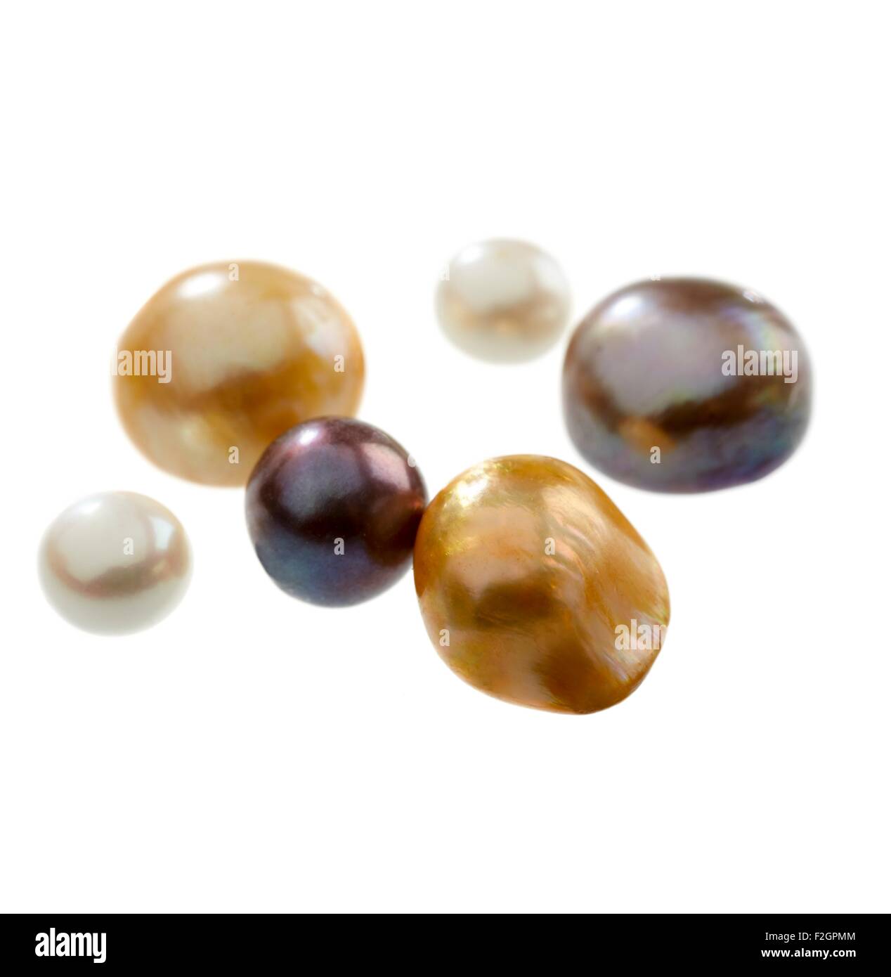 Shiny pearls Cut Out Stock Images & Pictures - Alamy