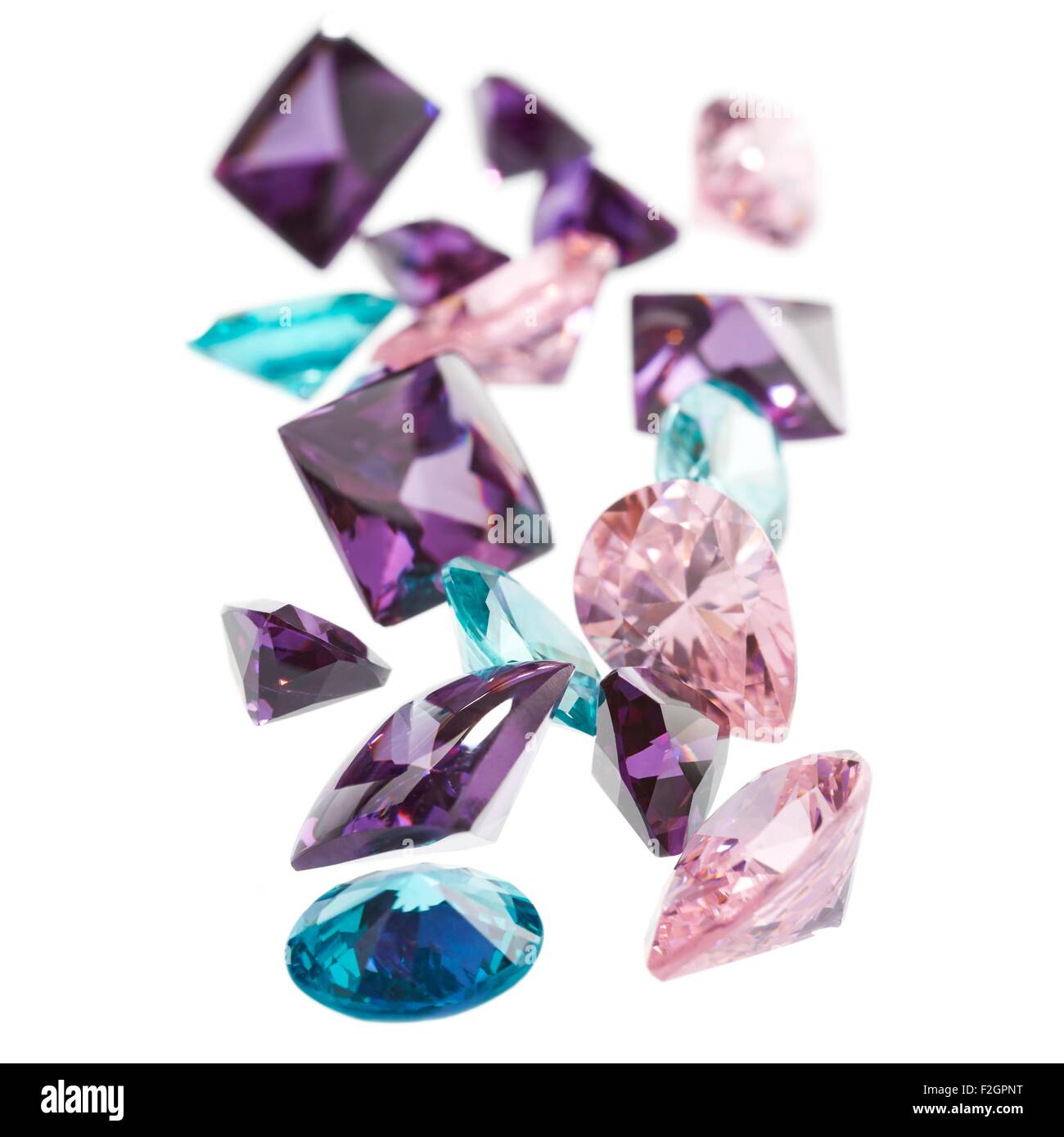 Pink gemstones hi-res stock photography and images - Alamy