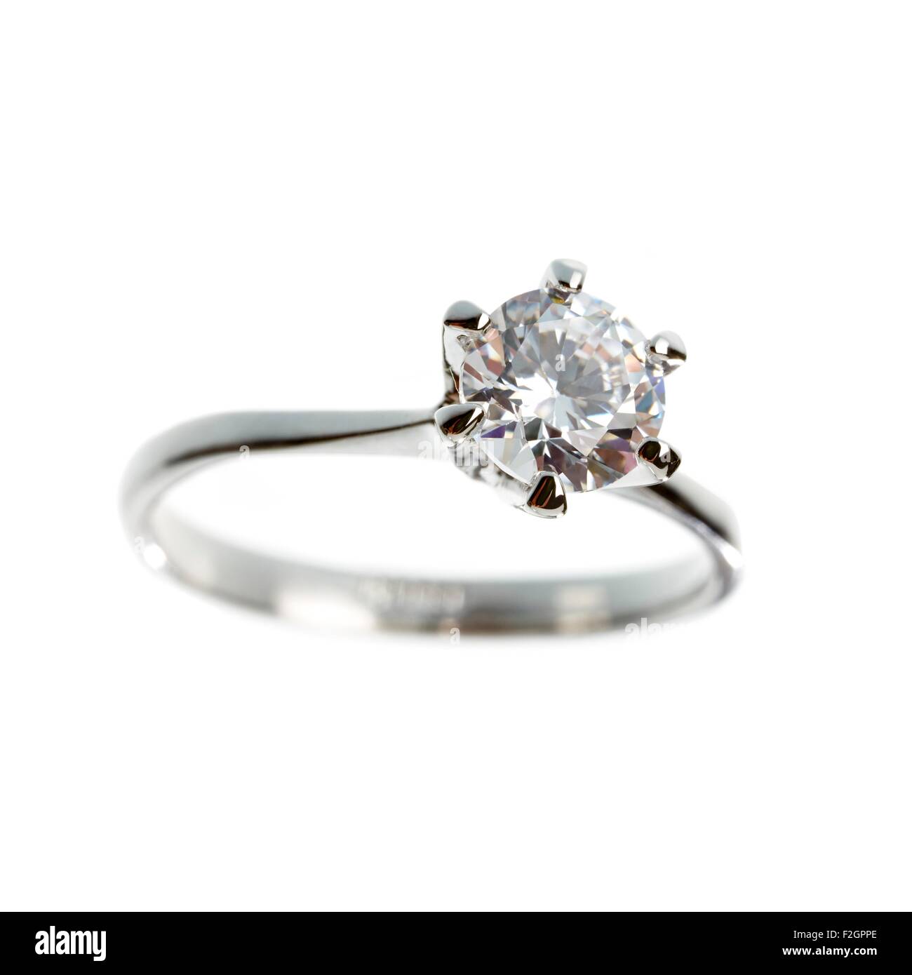 Closeup engagement ring closeup Cut Out Stock Images & Pictures - Alamy