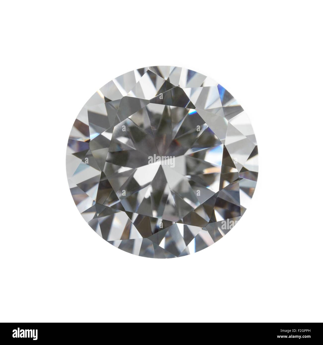 Diamond from above Cut Out Stock Images & Pictures - Alamy