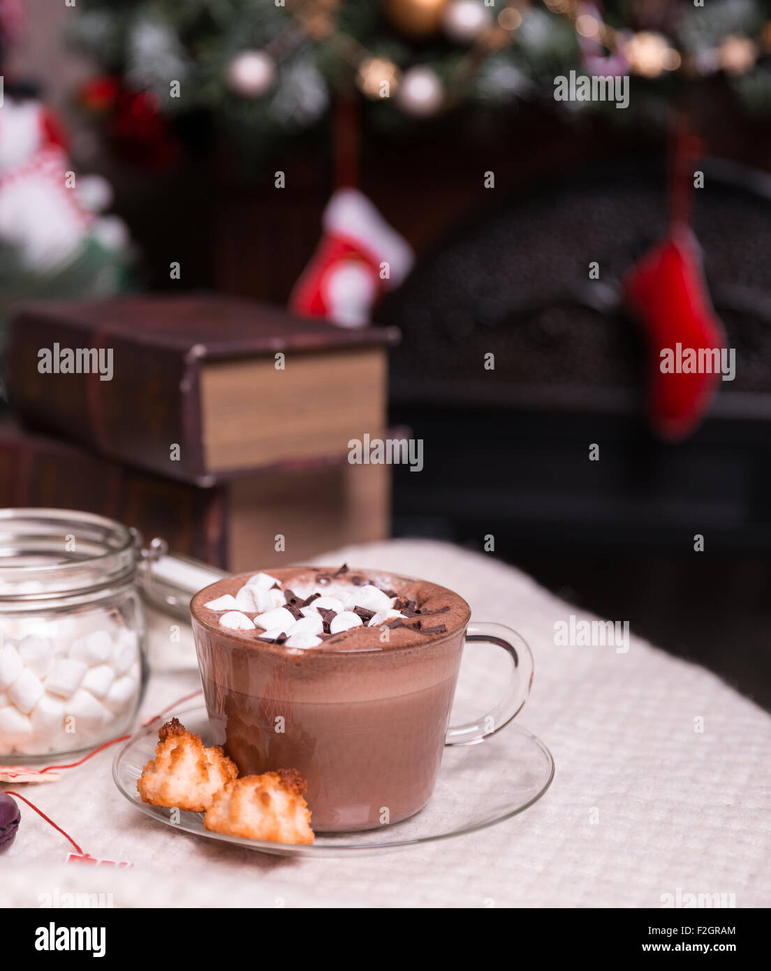 cup of cocoa Stock Photo - Alamy