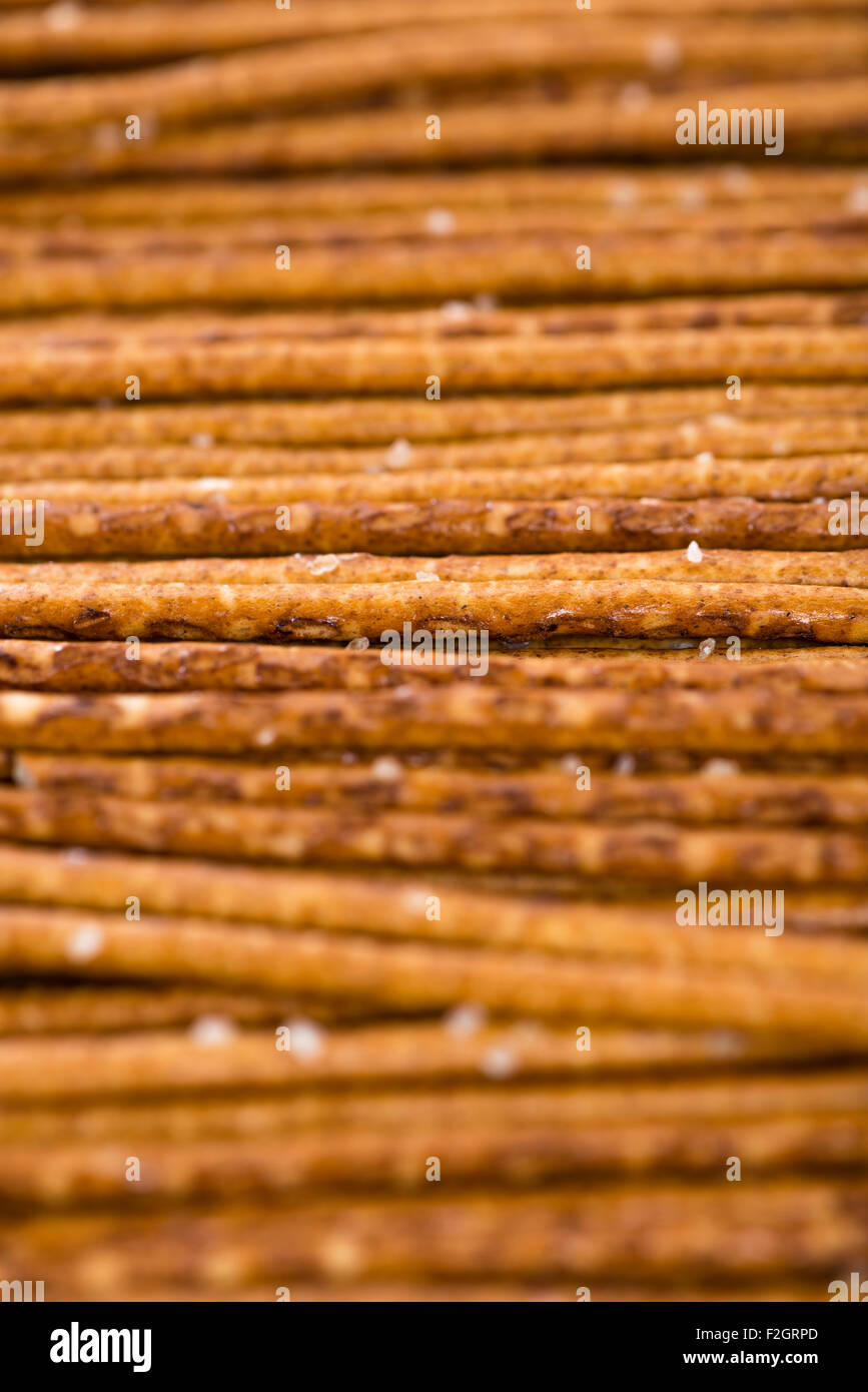 Salt Sticks (close-up shot) for use as food background or as texture ...