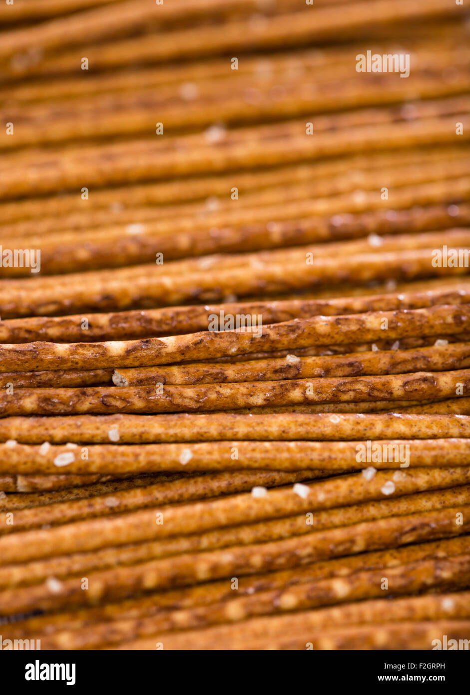 Salt Sticks (close-up shot) for use as food background or as texture ...