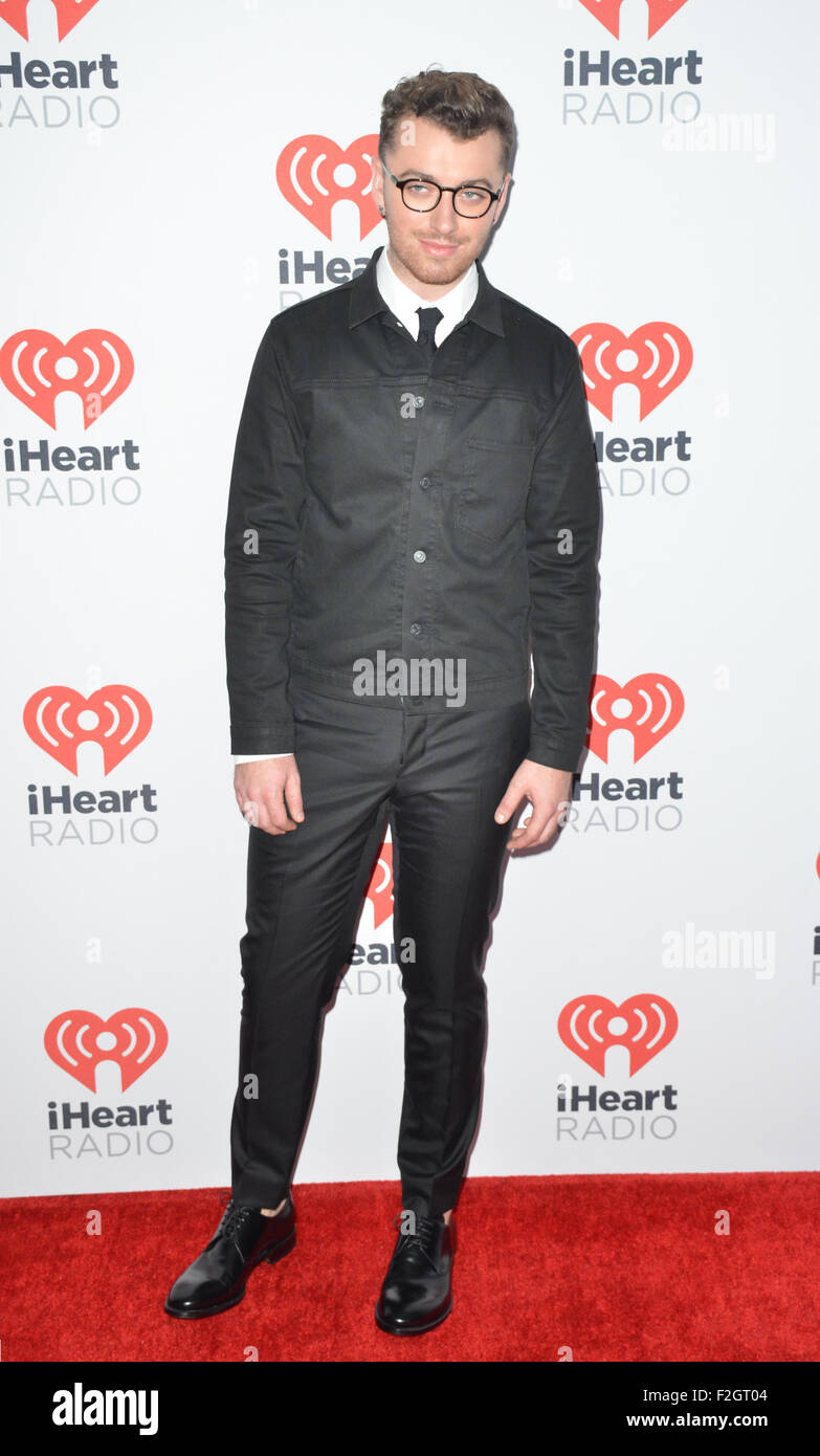 Las Vegas, Nevada, USA. 18th Sep, 2015. Singer Sam Smith attends the ...