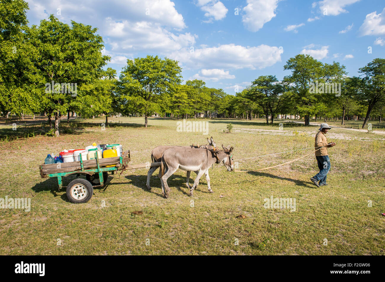Man pulling cart hi-res stock photography and images - Alamy