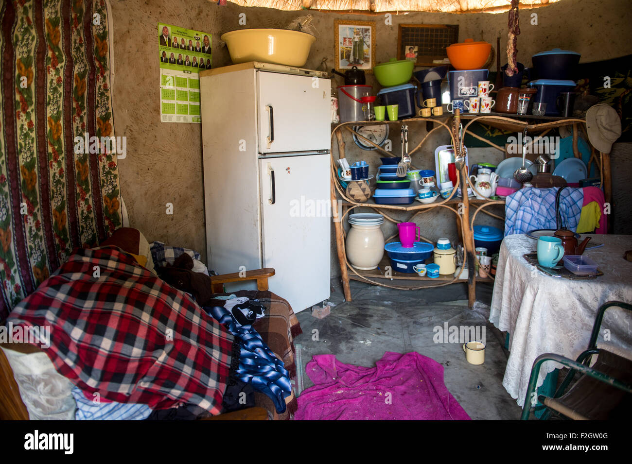 Poor African Houses Inside