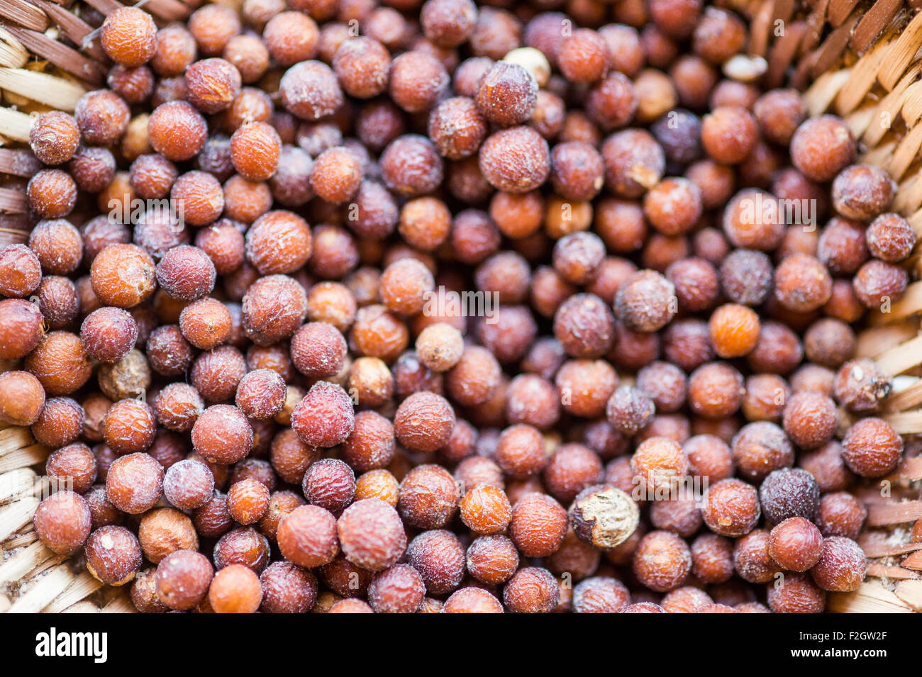 Handwoven bowl full of beans in Botswana, Africa Stock Photo - Alamy