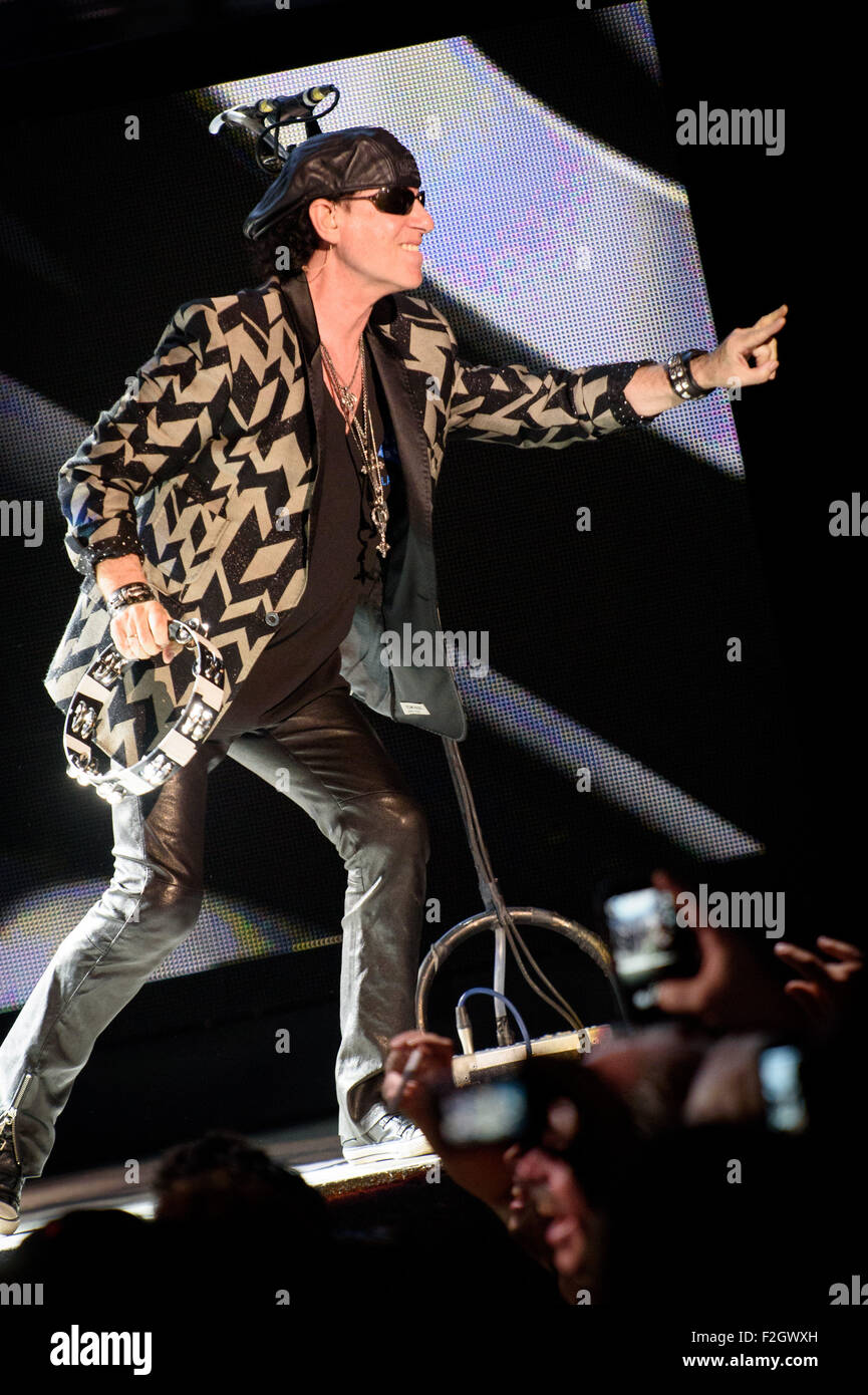 Toronto, Ontario, Canada. 18th Sep, 2015. German rock band Scorpions ...