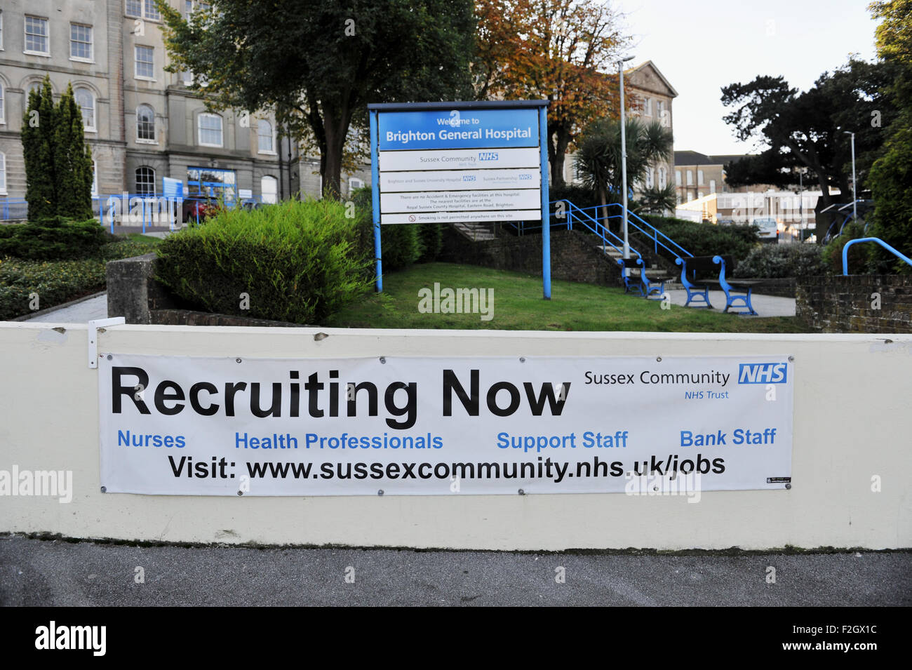 Nhs recruitment banner hi-res stock photography and images - Alamy