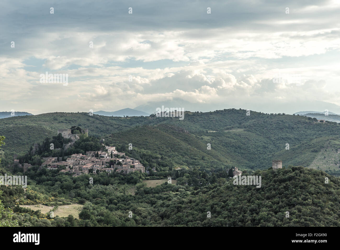 Southern French Landscape Stock Photo - Alamy