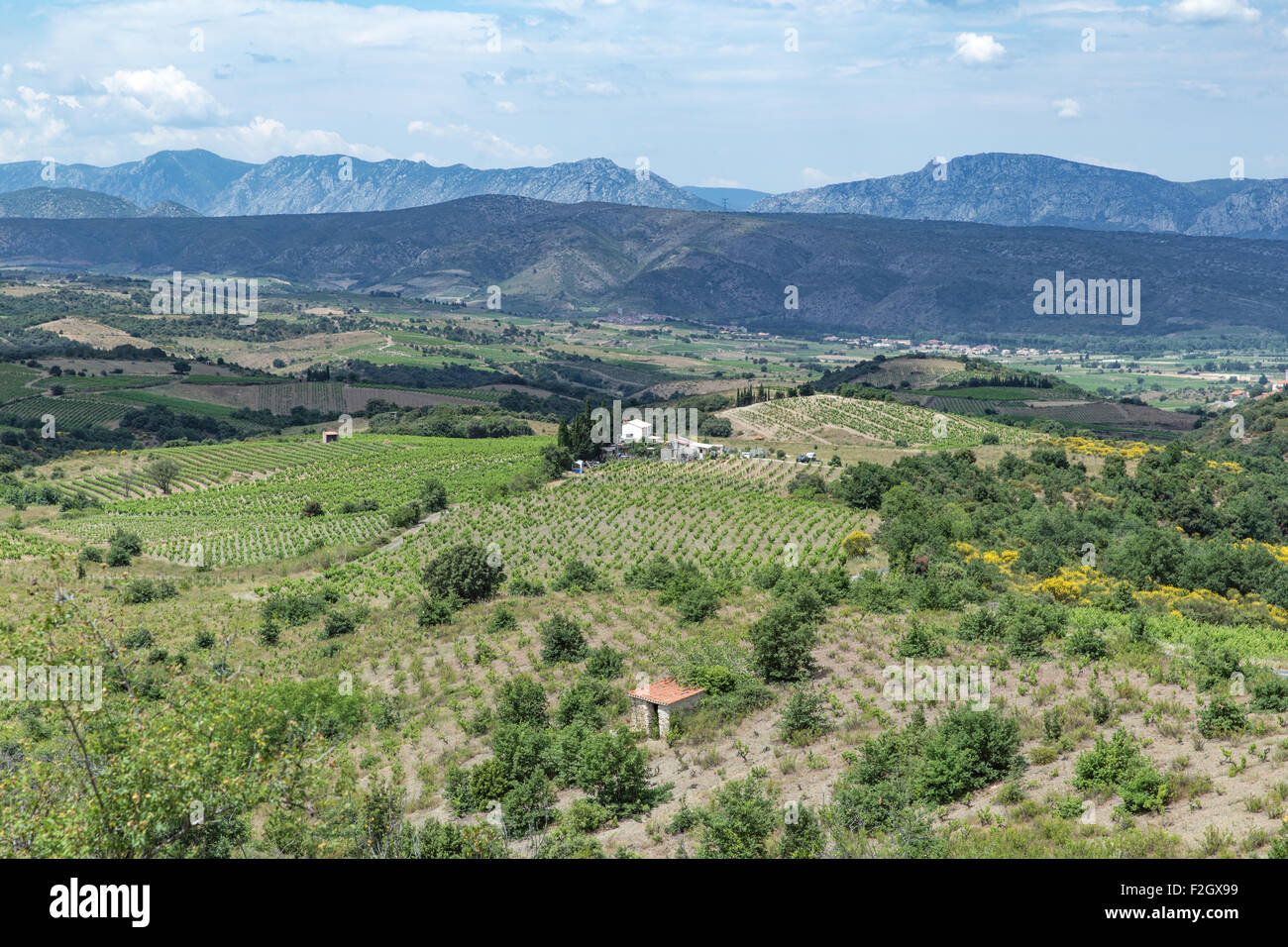 Southern French Landscape Stock Photo - Alamy