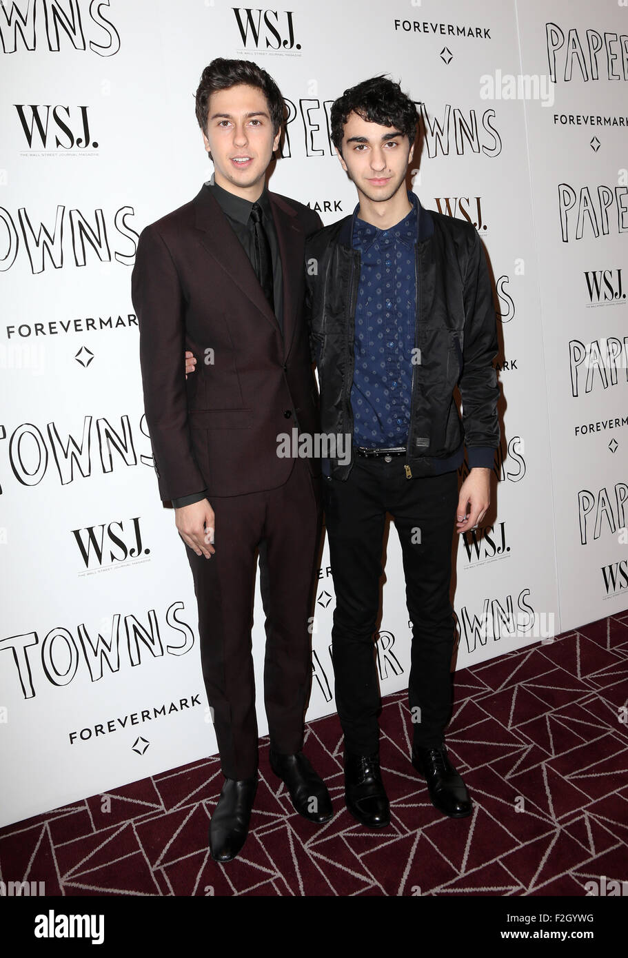 Nat wolff and alex wolff hi-res stock photography and images - Alamy